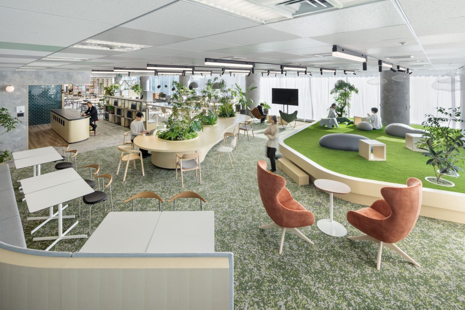 RKKCS東京支社 オフィスリニューアルPhase1 | 住商インテリアインターナショナル