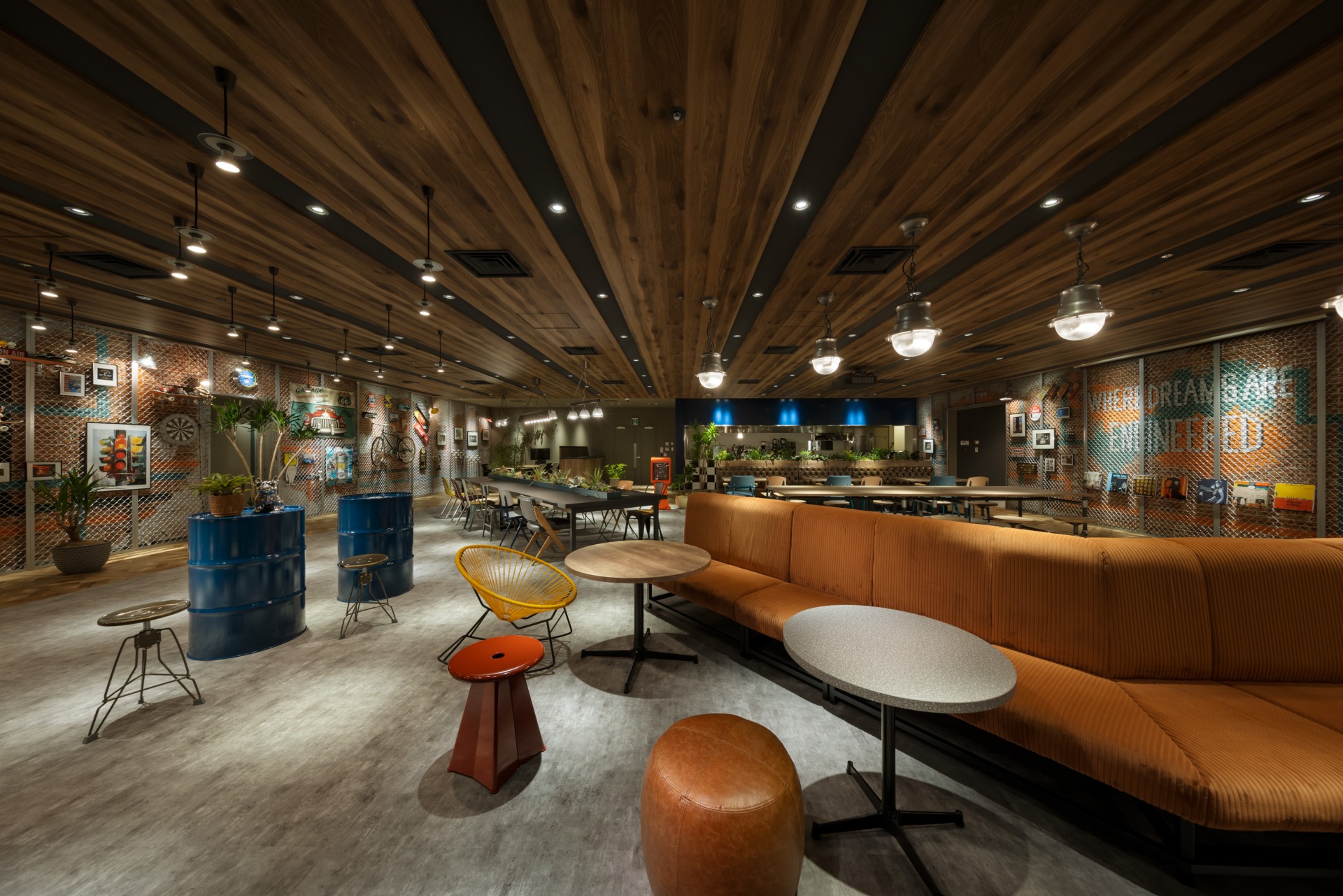 SCSK株式会社豊洲フロント14F食堂カフェテリア改修プロジェクト | 住商インテリアインターナショナル